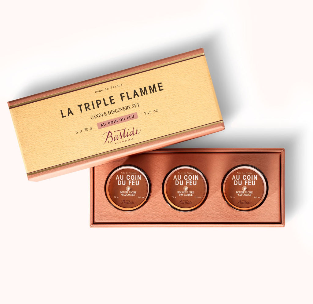 La Bougie Triple Flamme, Au Coin de Feu | Bastide